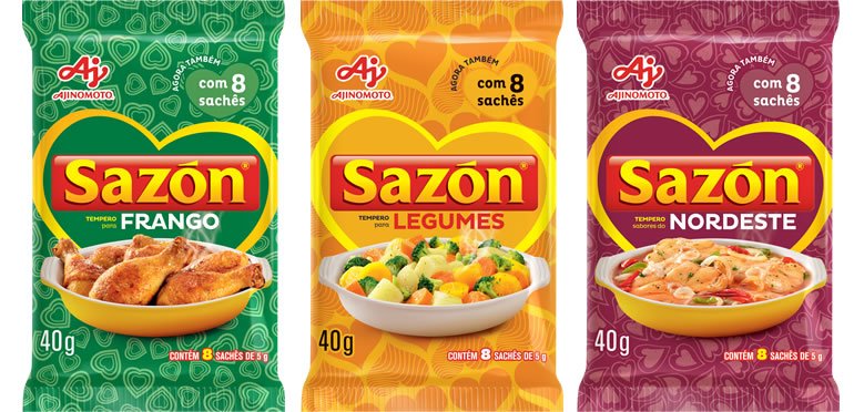 Tempero SAZÓN® lança opção de embalagem para atender diferentes lares ...